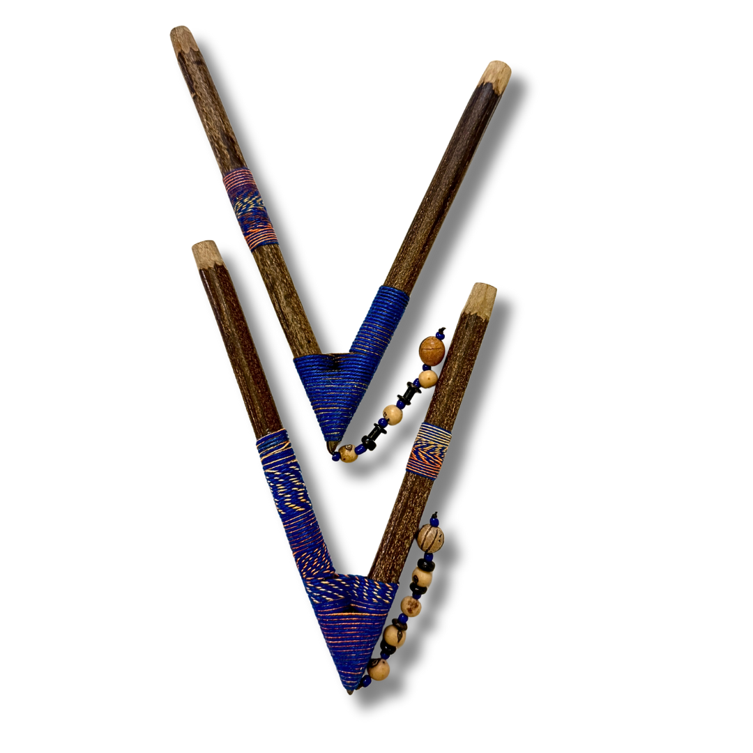 Bamboo Tepi Pipe - Blue – us.tribuspirit.com